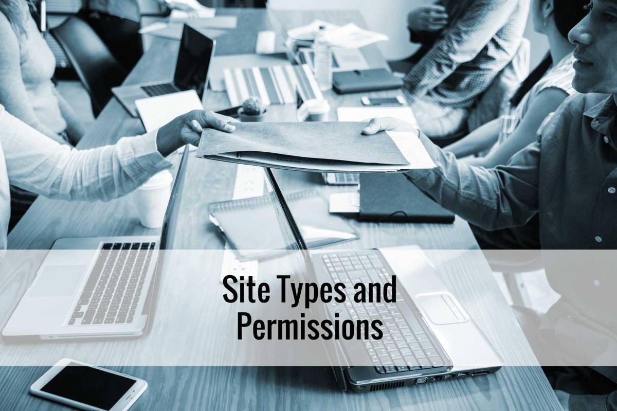 Site Types and Permissions (aka The Problem with Maggie) – Mike Hatheway