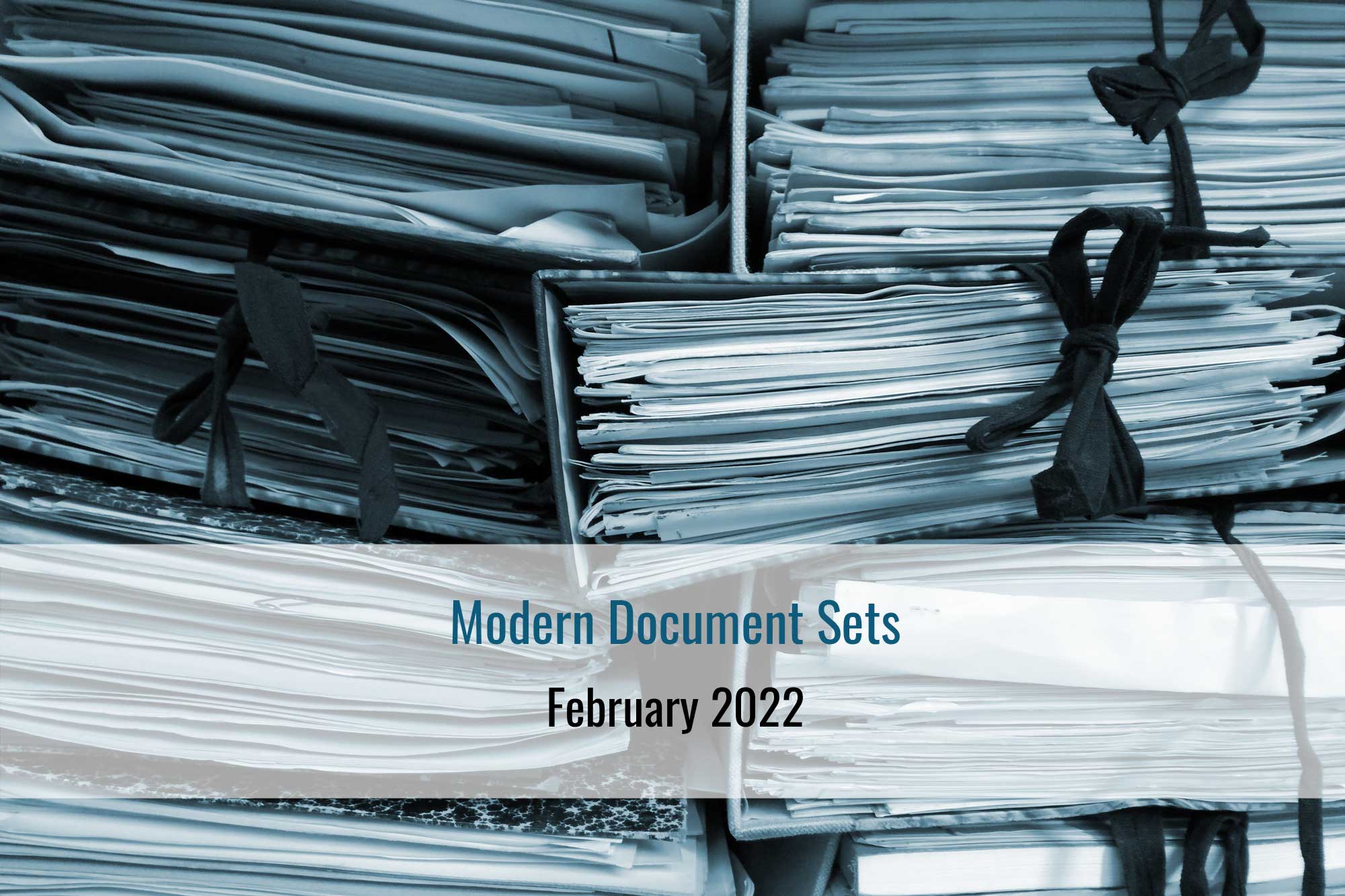 Modern Document Sets – Mike Hatheway